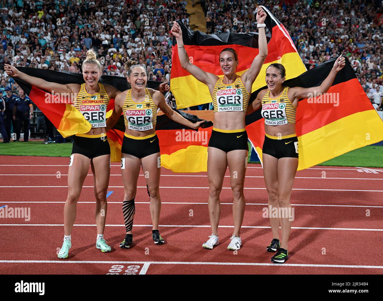 Munich, Germany. 21st Aug, 2022. Athletics: European Championships ...