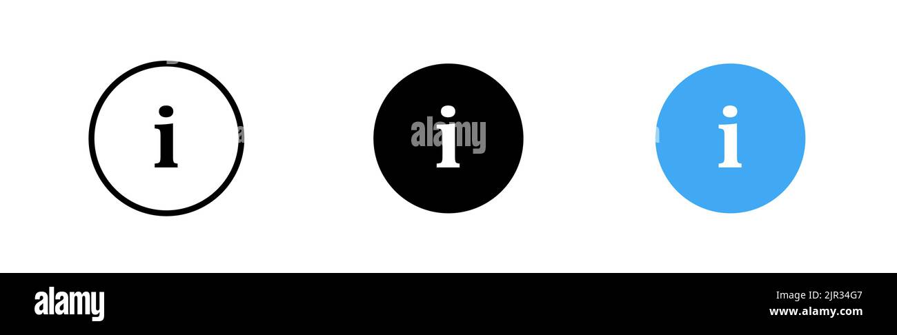 Info vector symbol pictogram information help sign icon. Info flat line ...