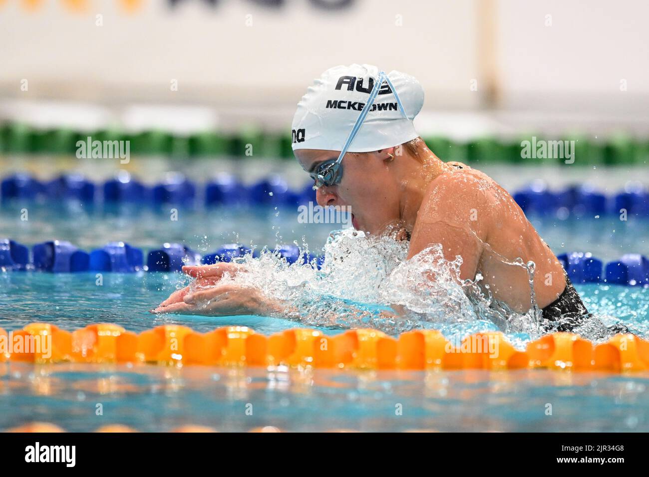 Sydney, Australia - 21 Aug 2022, Kaylee McKeown of Australia Swimming ...