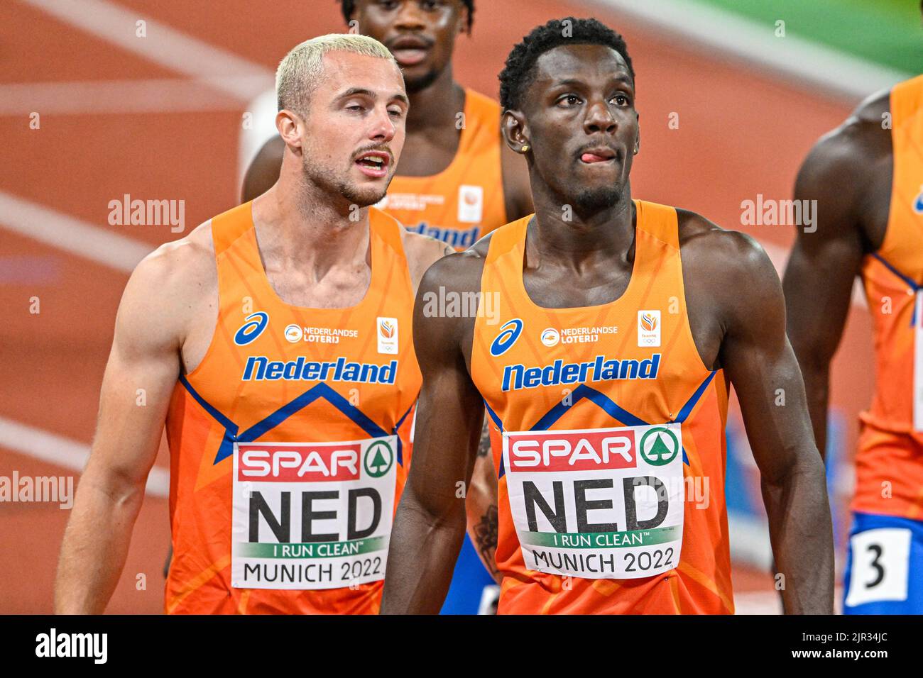 MUNCHEN, GERMANY - AUGUST 21: Joris van Gool of The Netherlands, Taymir ...