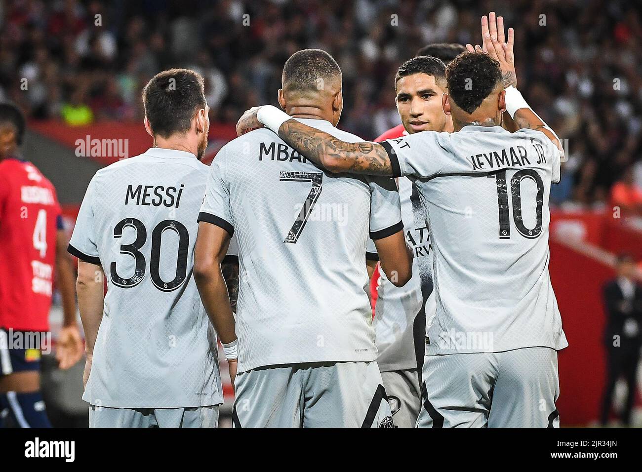Psg august 2022 messi hi-res stock photography and images - Alamy