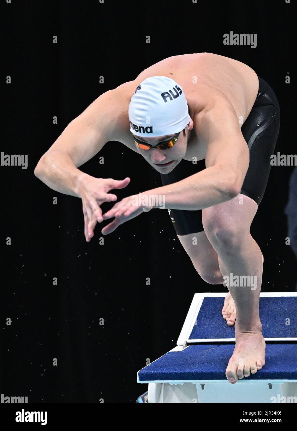 Sydney, Australia - 21 Aug 2022, Will Martin of Australia Swimming team ...
