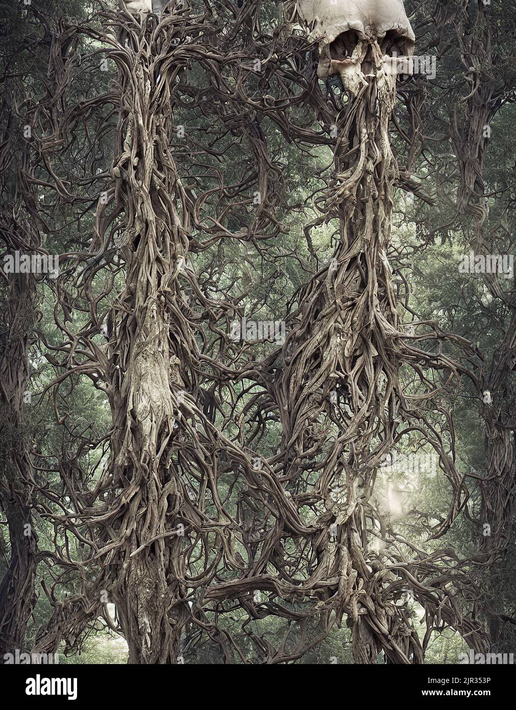 Scary tree limbs hi-res stock photography and images - Alamy