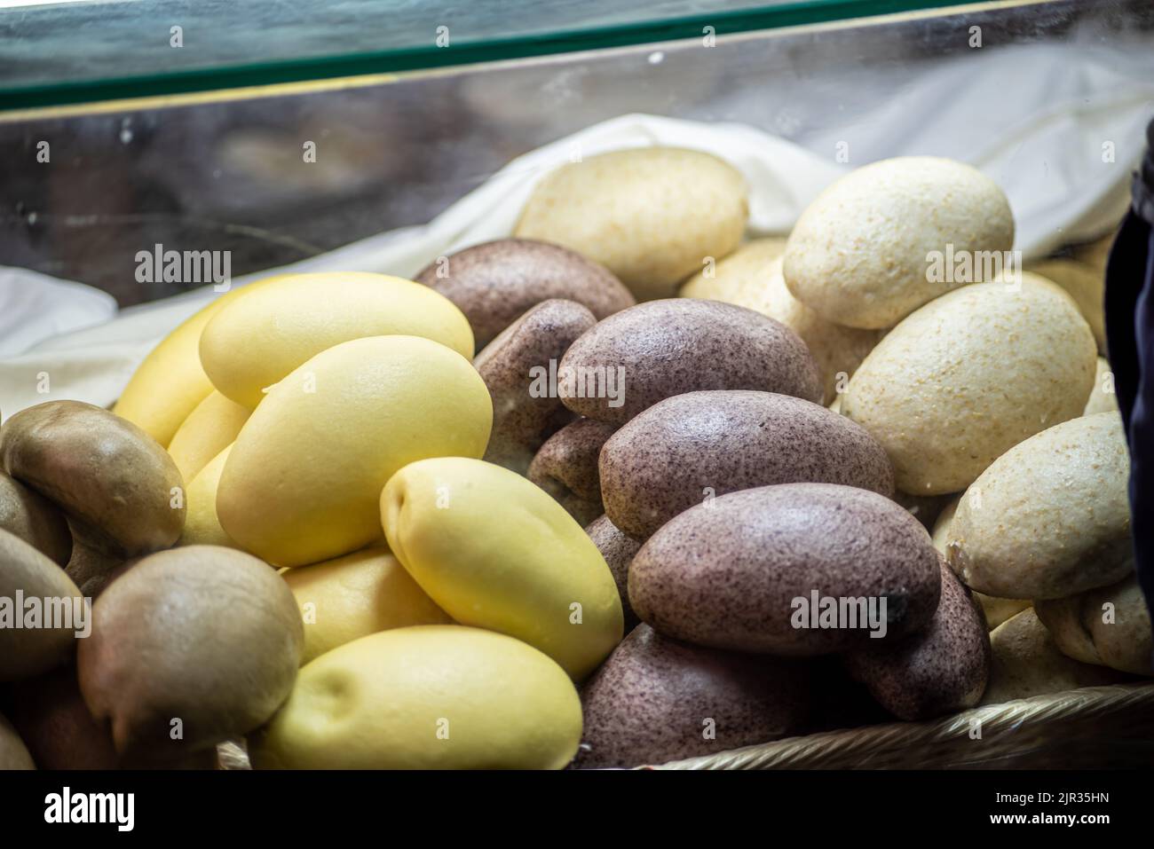 Steamed bread,Steamed bread isolated on the white background Stock ...
