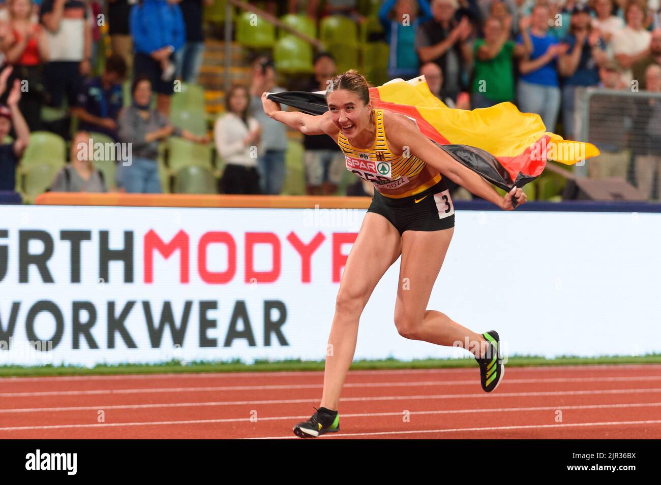 August 21, 2022: 21.8.2022, Munich, Olympiastadion, European ...