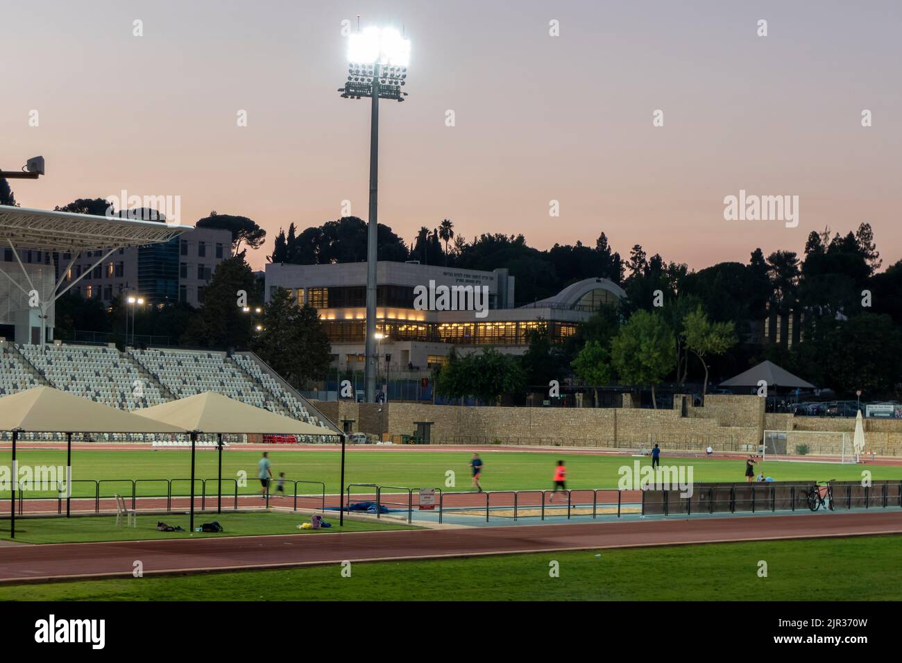 Hebrew university stadium hi-res stock photography and images - Alamy