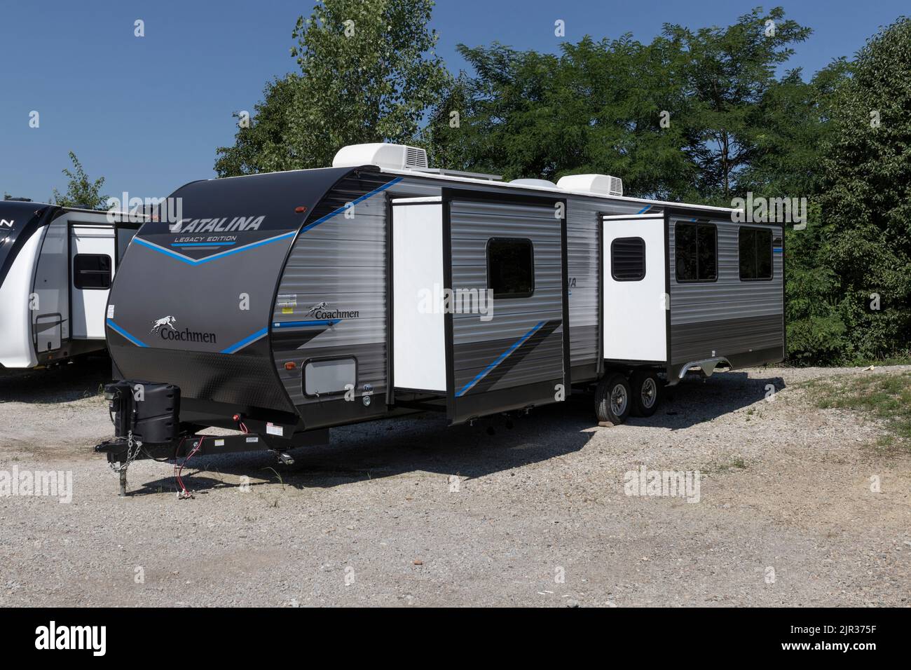 Cincinnati - Circa July 2022: Catalina by Coachmen fifth wheel travel ...