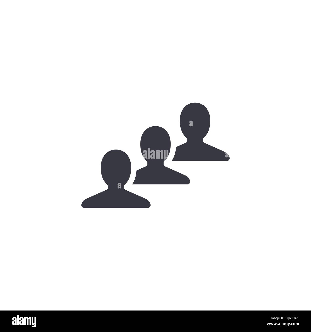 People group team member icon. Community user employee member icon ...