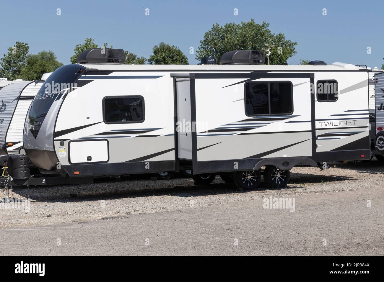 Cincinnati - Circa July 2022: Twilight fifth wheel travel trailer by ...
