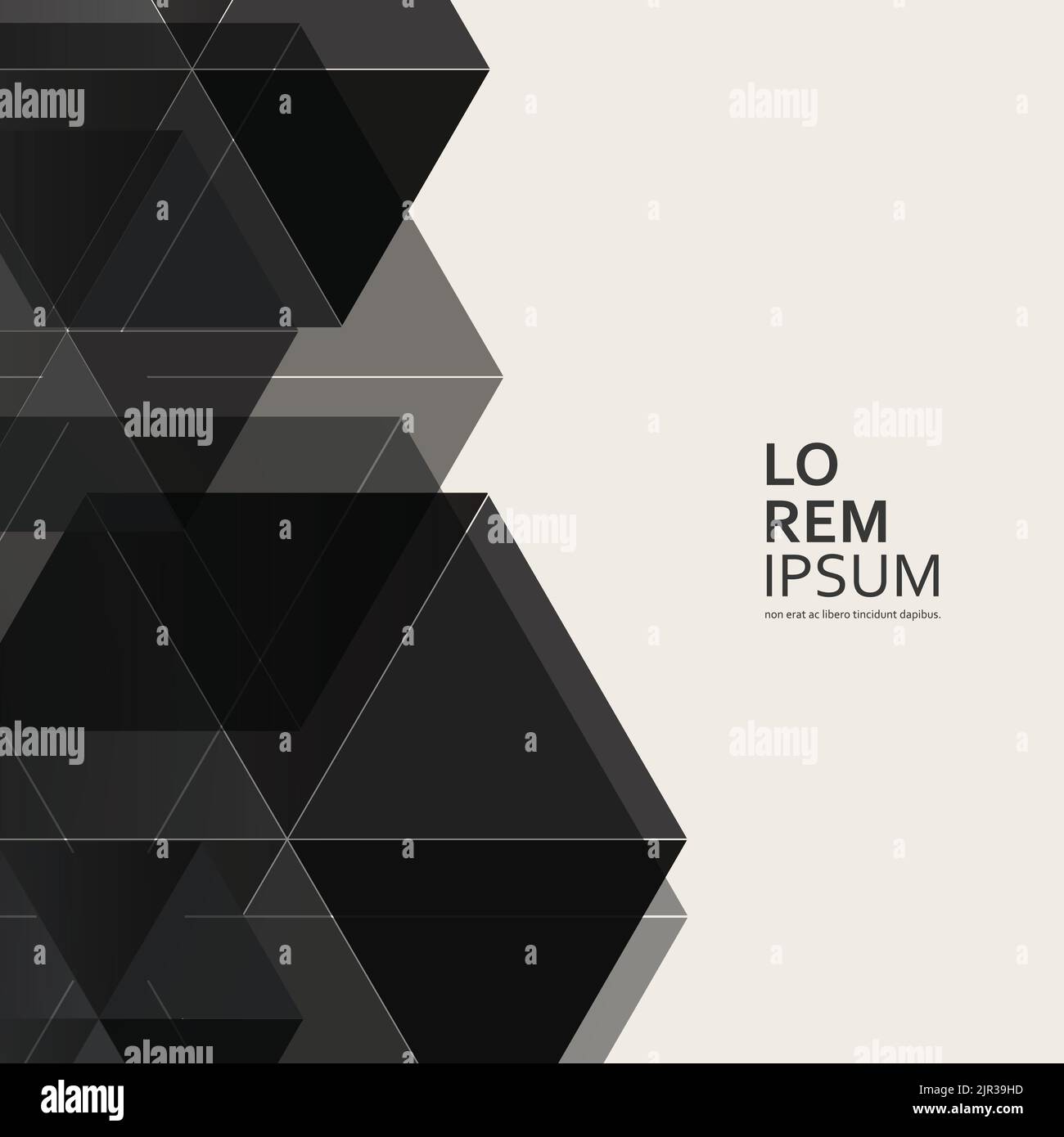 Vector Abstract Colorful Hexagon Concept / Creative Background Stock ...