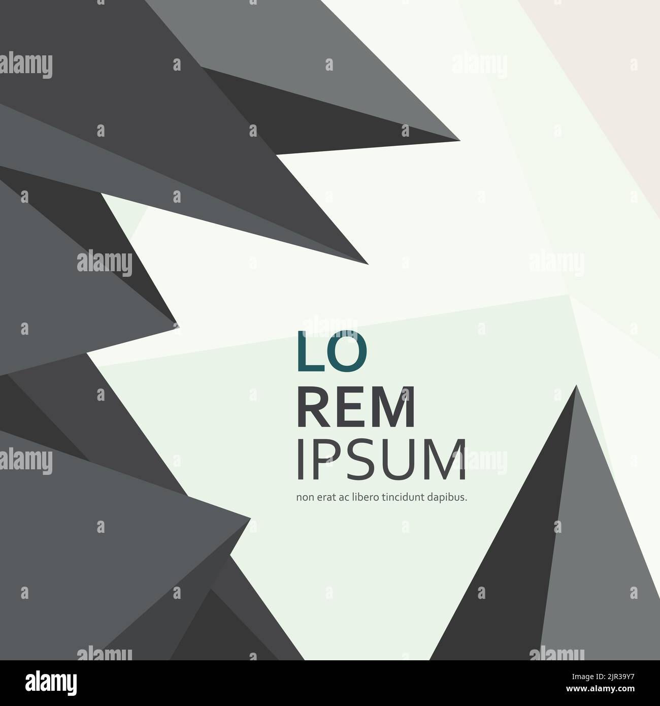 Vector Triangle Crystal Design / Geometry Concept Background Stock ...