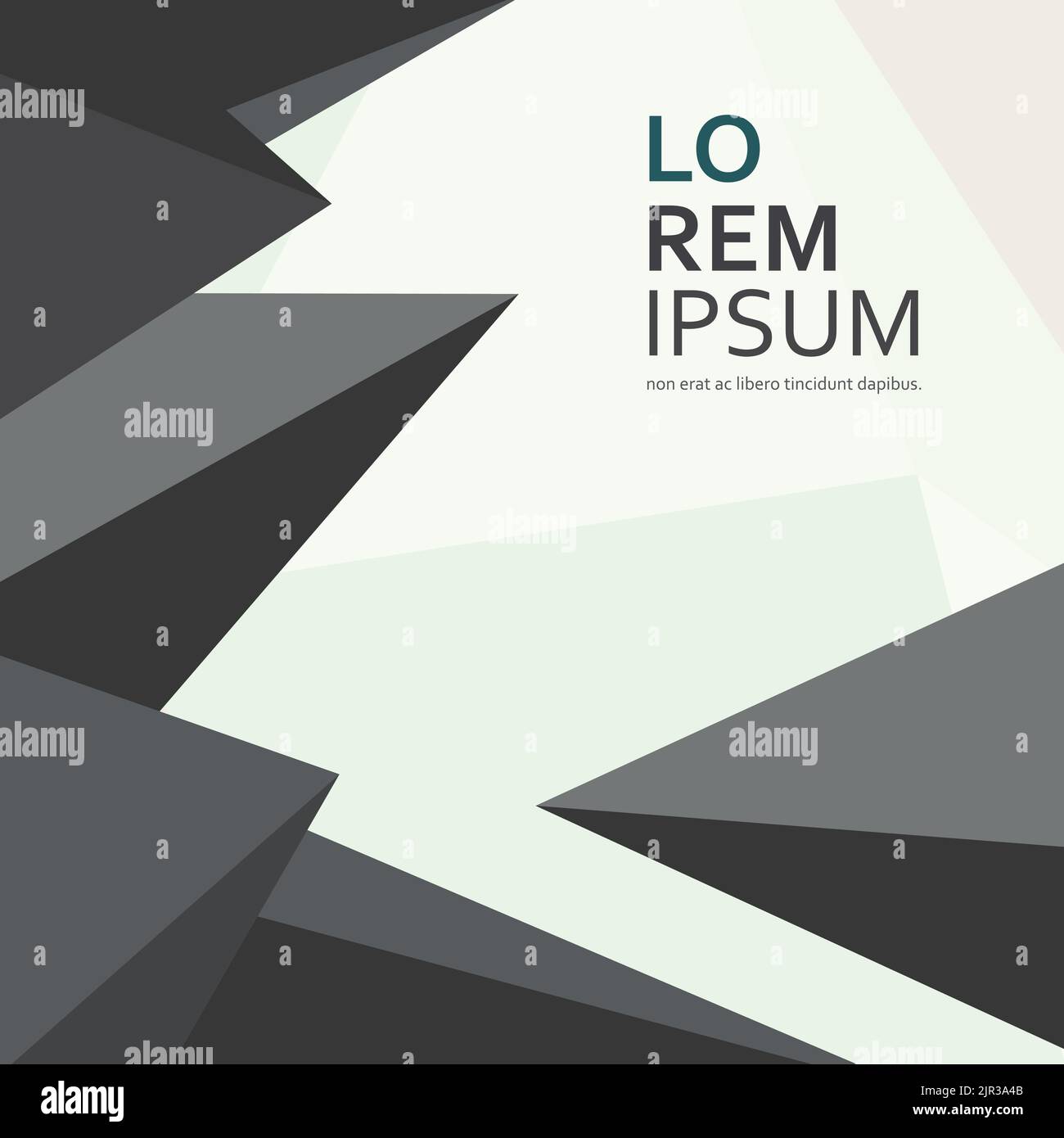 Vector Triangle Crystal Design / Geometry Concept Background Stock ...