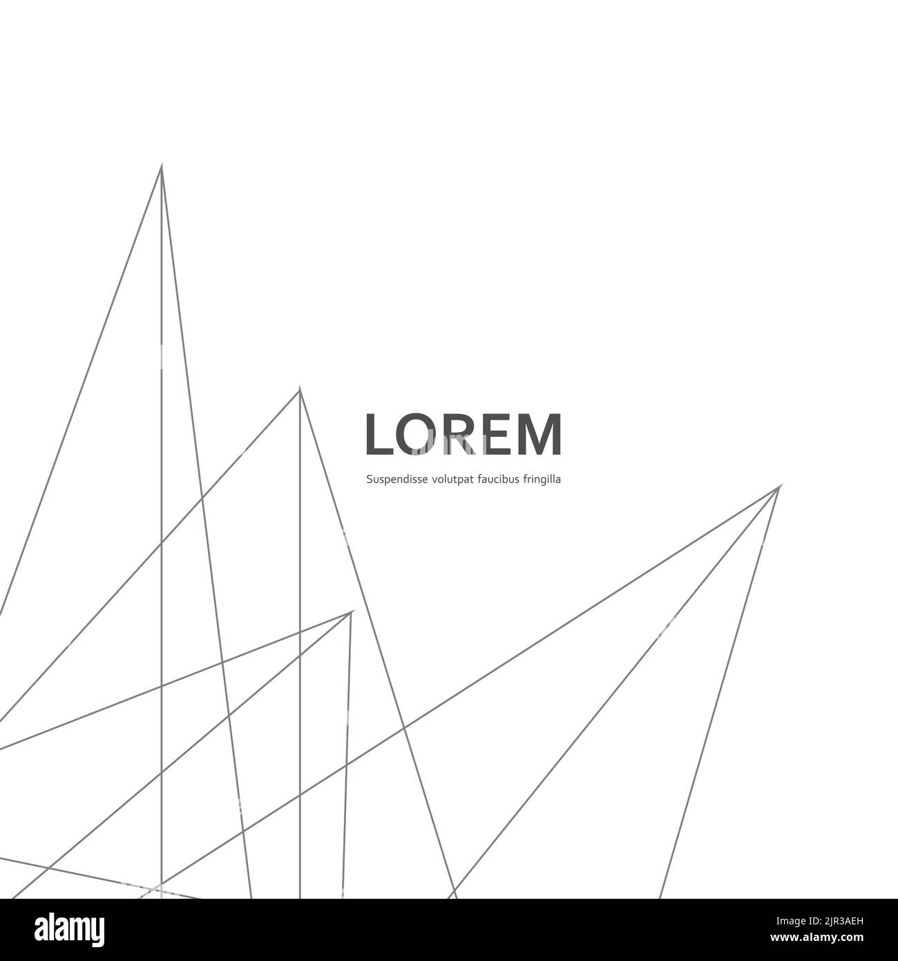 Vector abstract polygonal simple background Stock Vector Image & Art ...