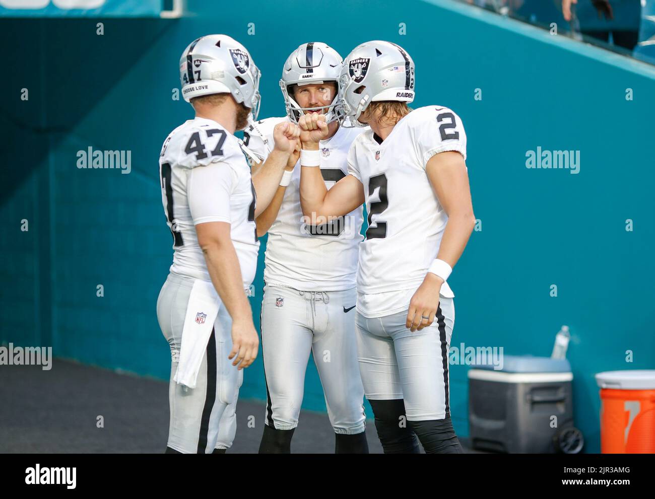 Daniel carlson aj cole and trent sieg hi-res stock photography and ...