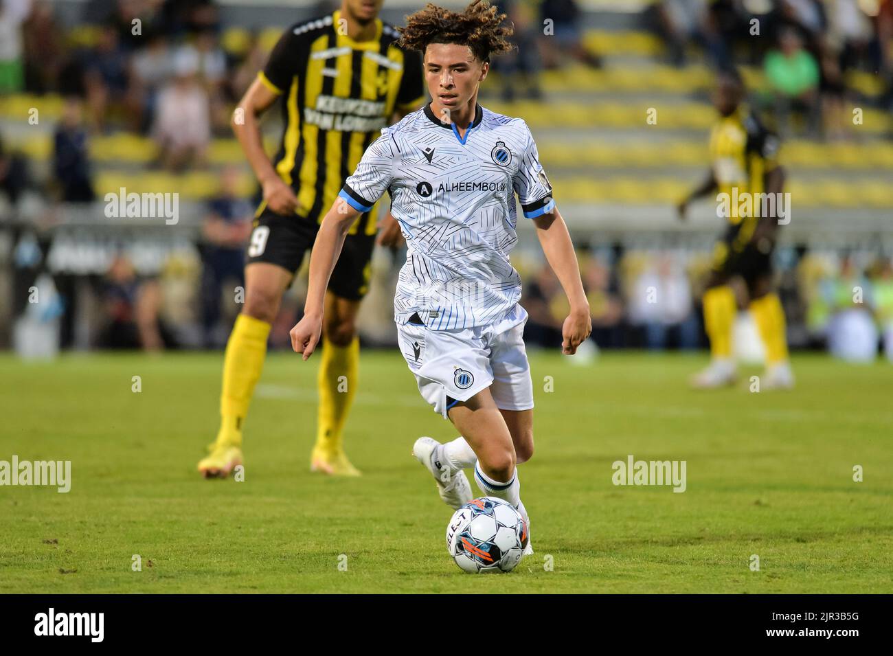 Lier, Belgium, 21 August 2022, Club NXT's Chemsdine Talbi pictured ...