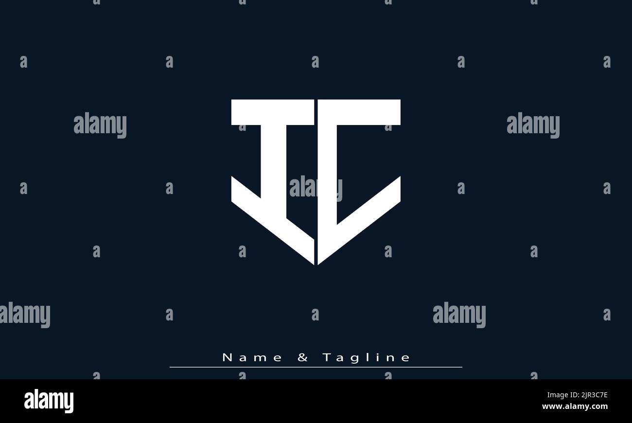 Alphabet letters Initials Monogram logo IC , CI Stock Vector Image ...