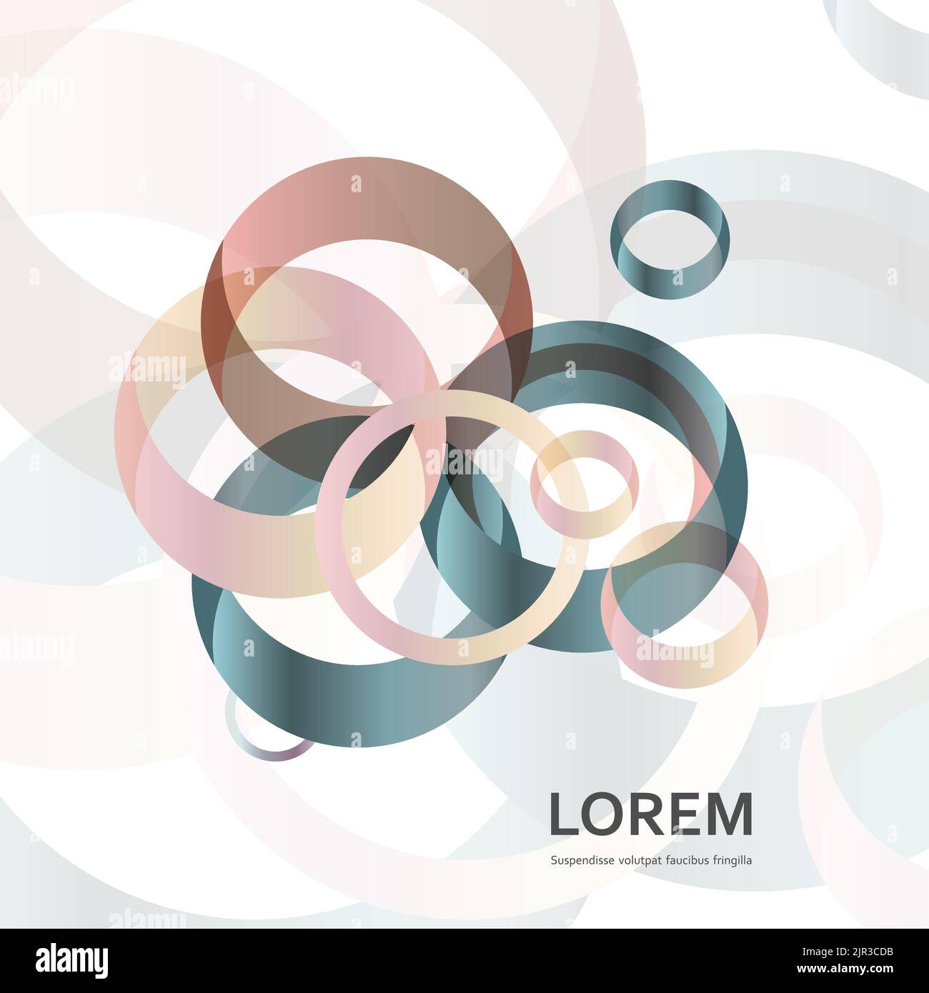Modern design with abstract circle shapes for your web design Stock ...