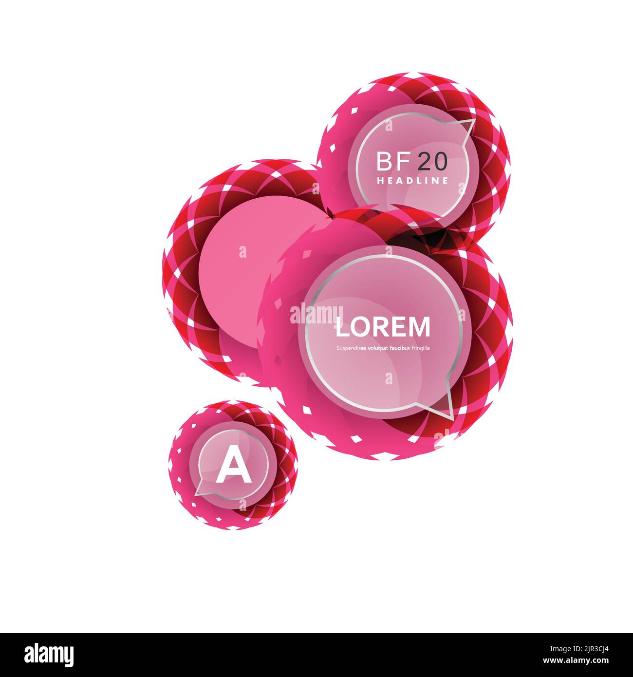 Abstract circle background. Vector geometry shapes design Stock Vector ...