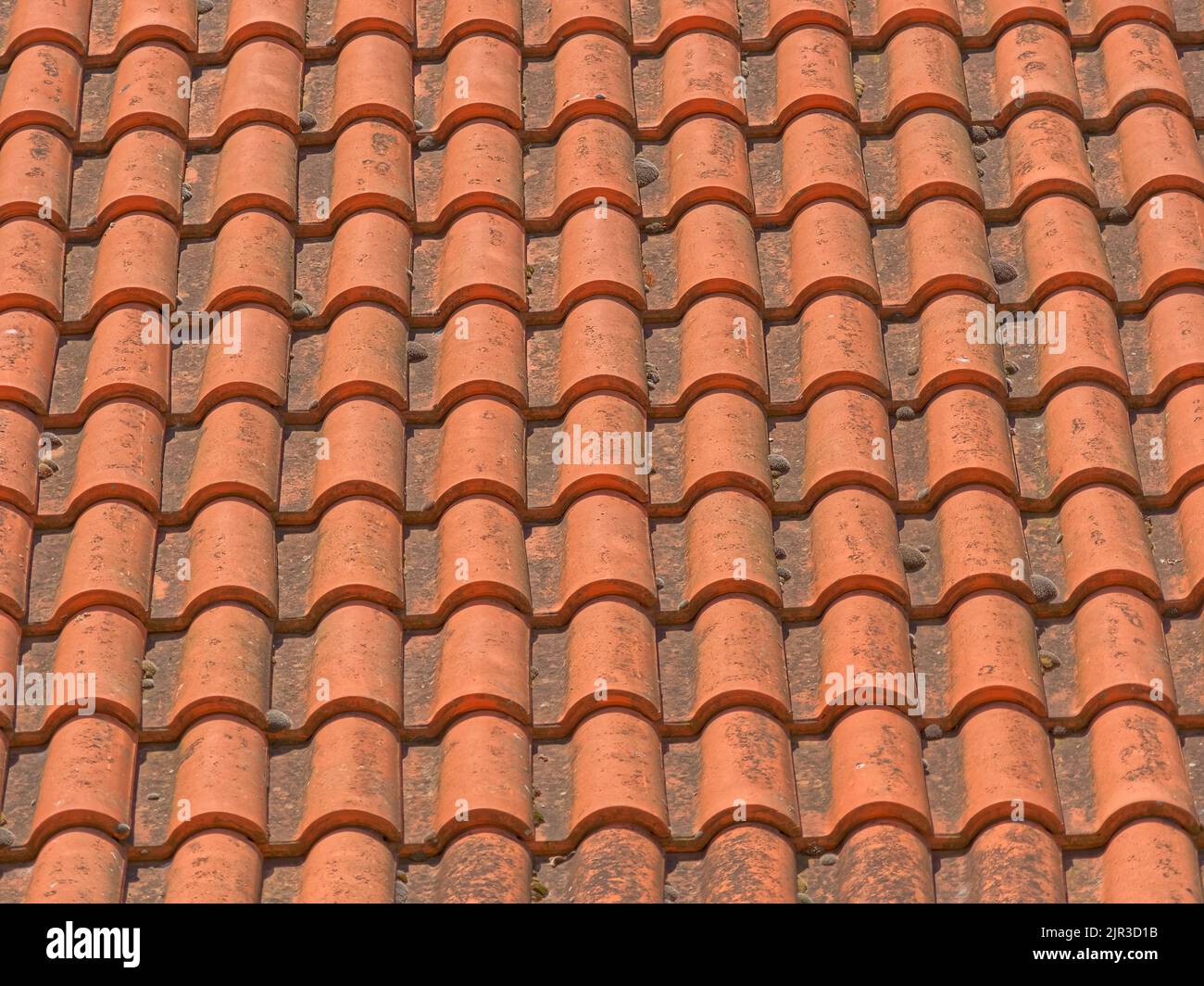 Traditional Croatian and Mediterranean roof design Stock Photo - Alamy