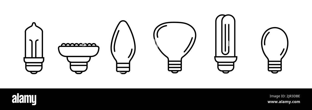 Tube candle light bulb Stock Vector Images - Alamy