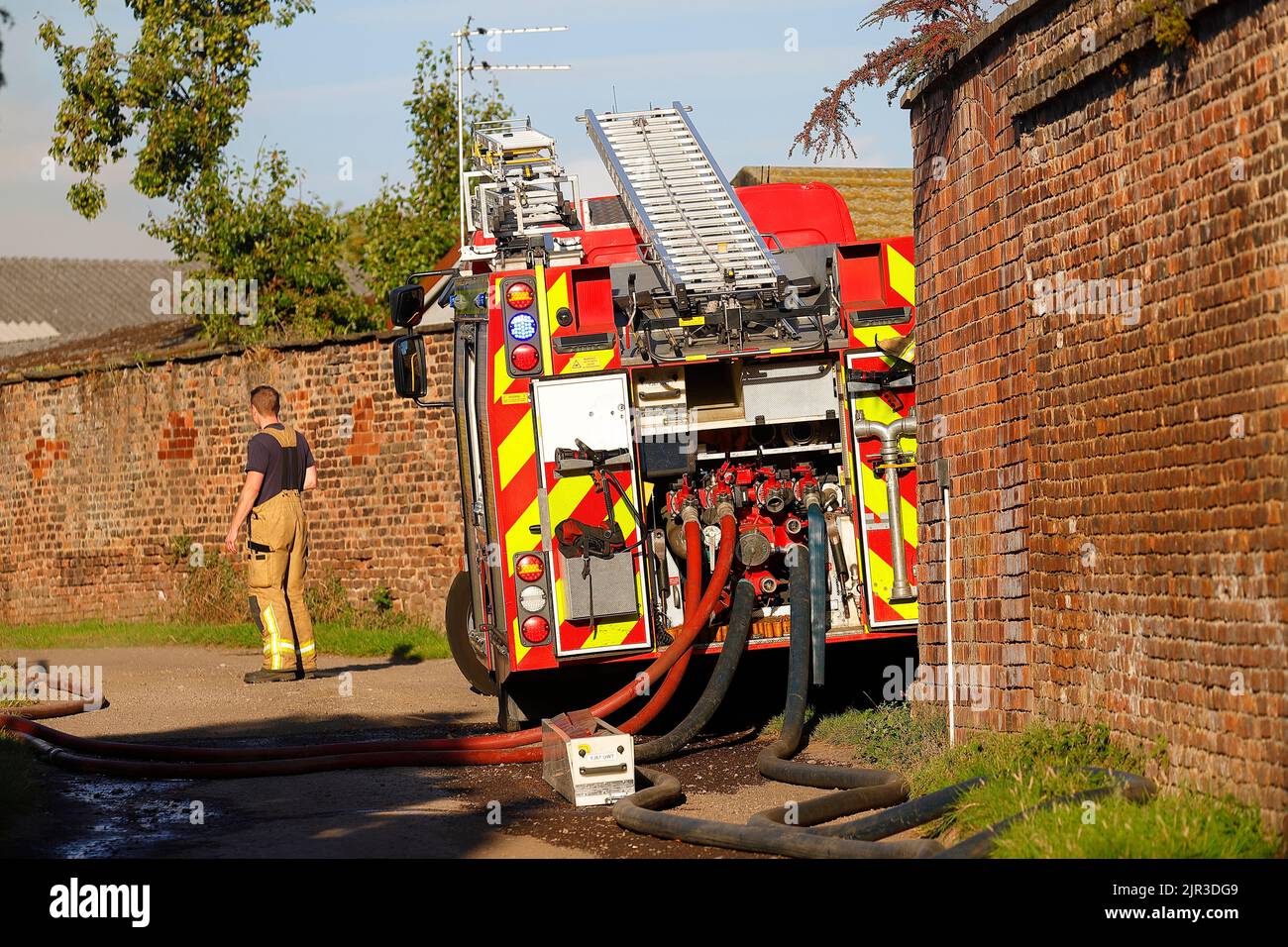 West yorkshire fire and rescue pump hi-res stock photography and images ...