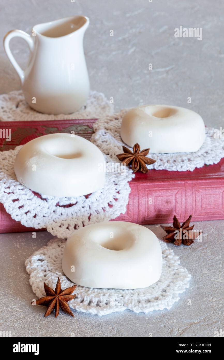 french and spanish speciality rousquilles, anise flavor dessert Stock ...