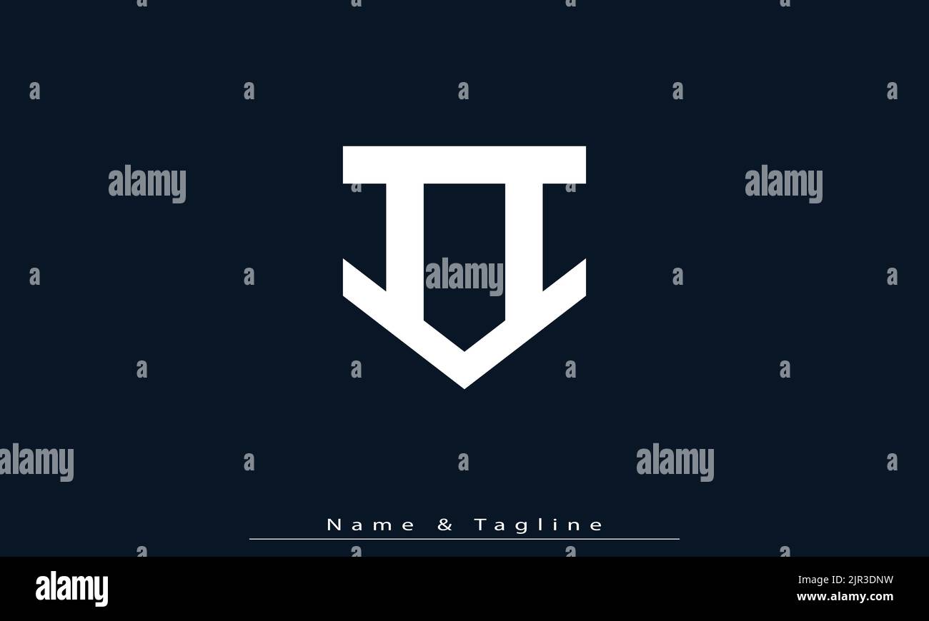 Alphabet letters Initials Monogram logo II Stock Vector Image & Art - Alamy