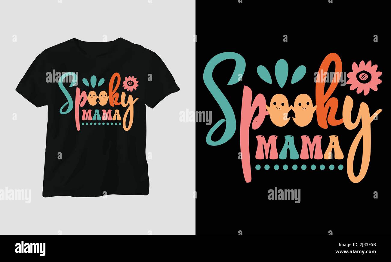 Wavy Retro Groovy T-shirt Design Stock Vector Image & Art - Alamy