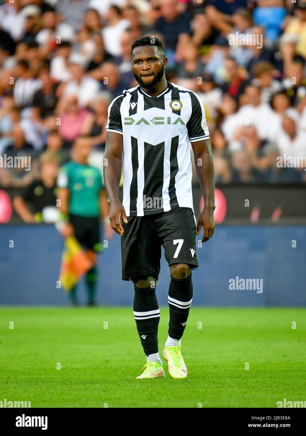 Friuli - Dacia Arena stadium, Udine, Italy, August 20, 2022, Udinese's ...