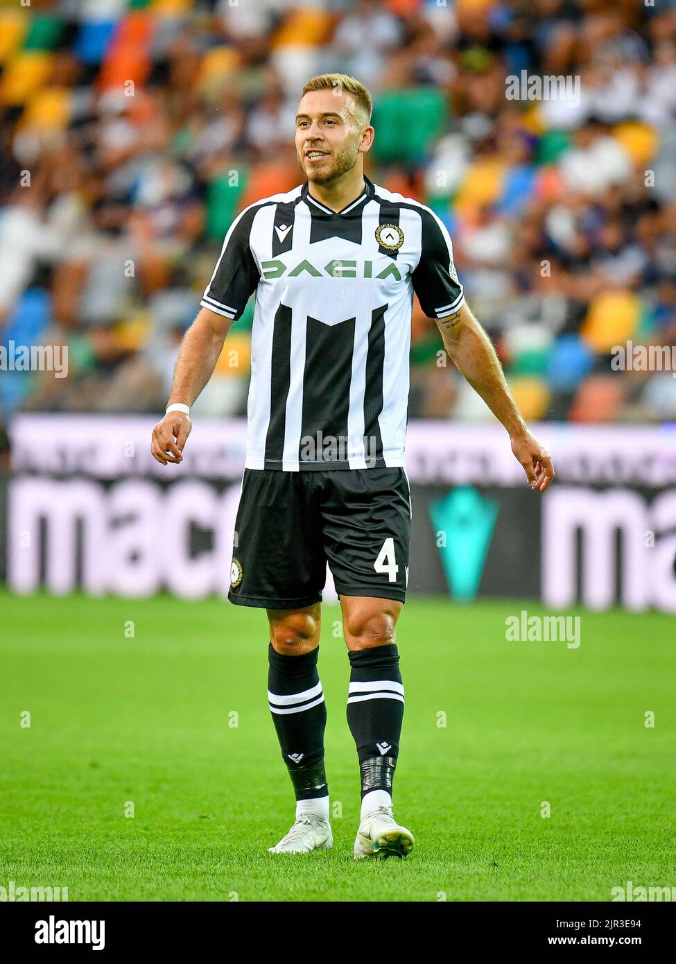 Friuli - Dacia Arena stadium, Udine, Italy, August 20, 2022, Udinese's ...
