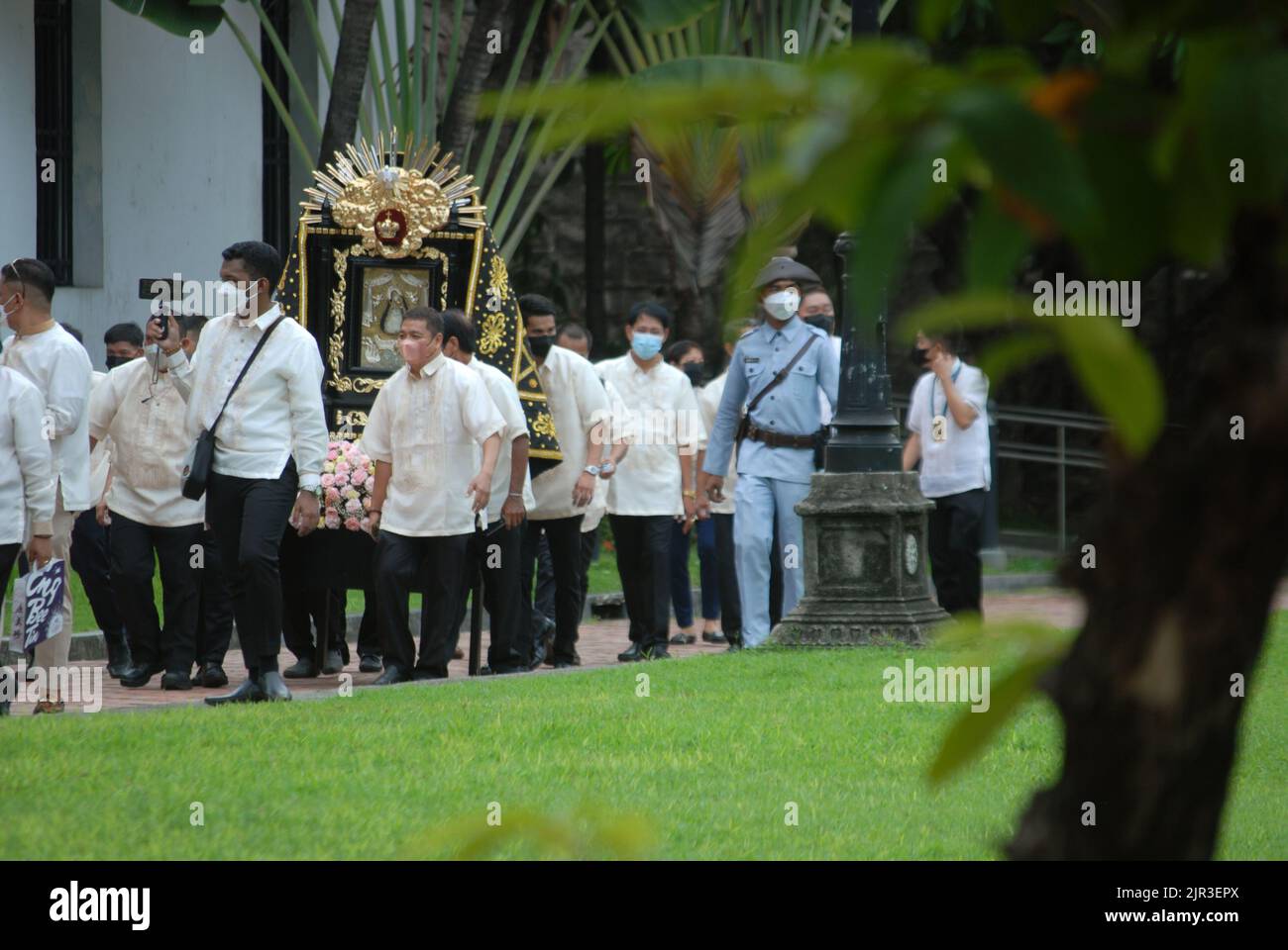 Religious Procession, Fort Santiago, Manila, Luzon, Philippines Stock ...