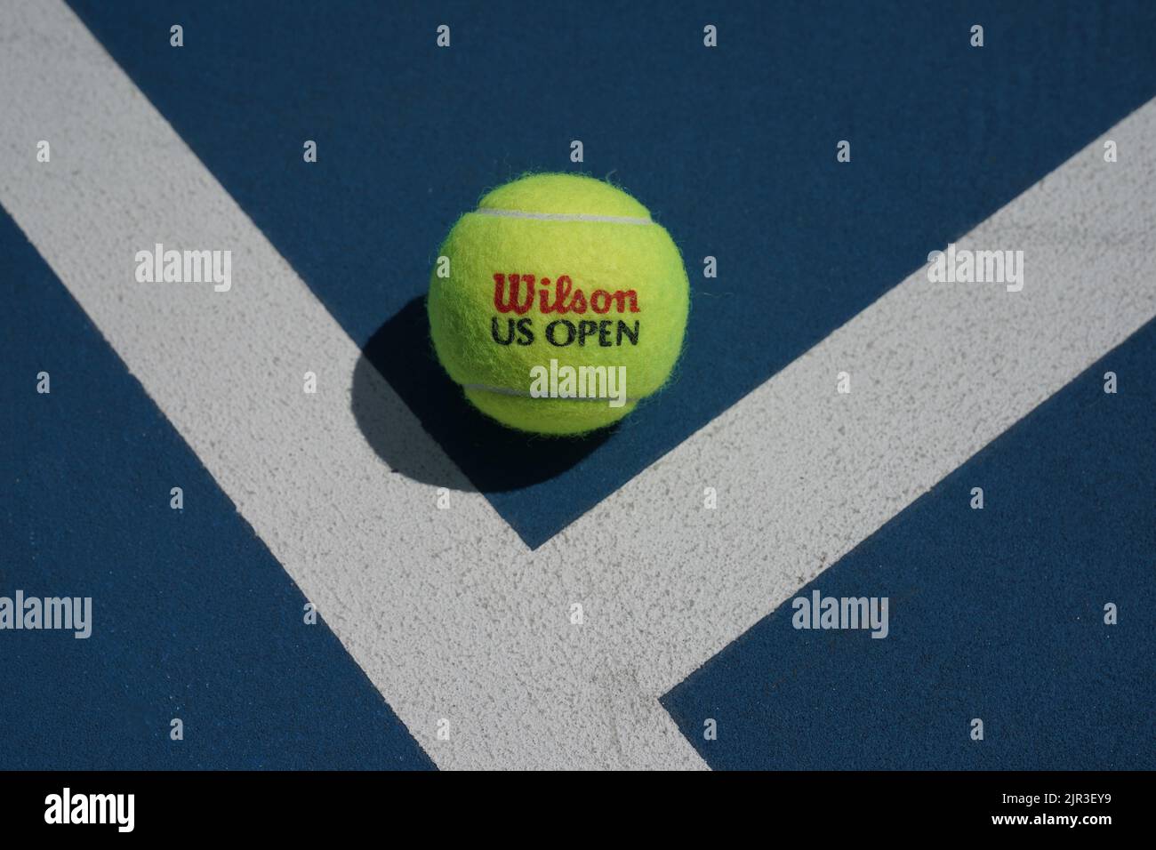 US Open Wilson tennis ball. Wilson is the Official Ball of the US Open ...