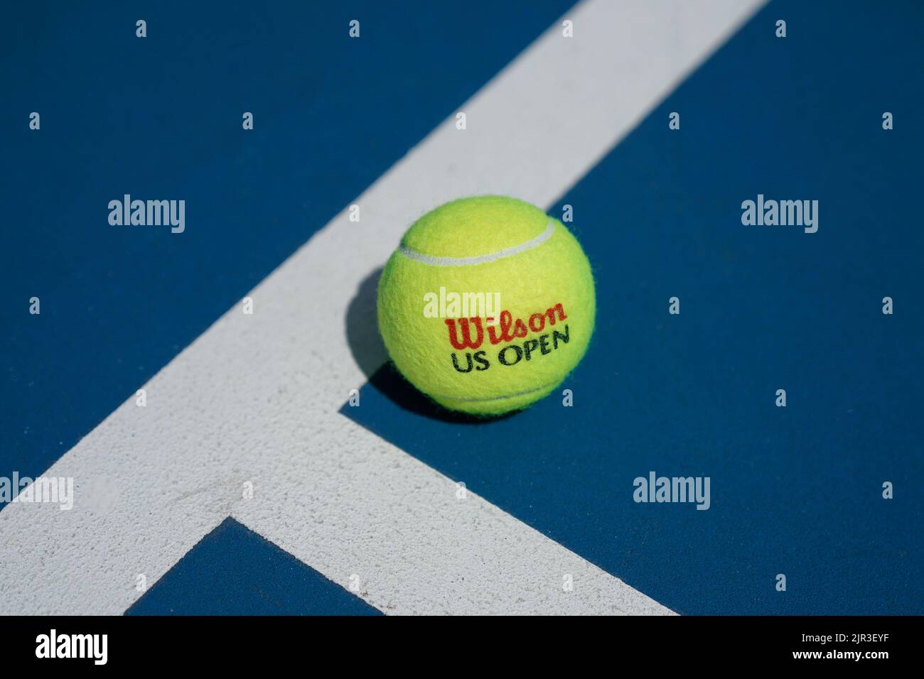 US Open Wilson tennis ball. Wilson is the Official Ball of the US Open ...