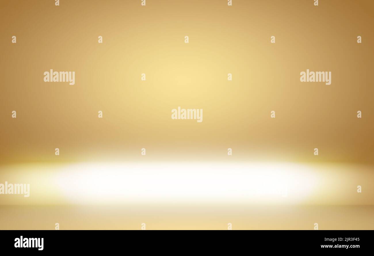 Abstract Luxury Gold yellow gradient studio wall, well use as ...