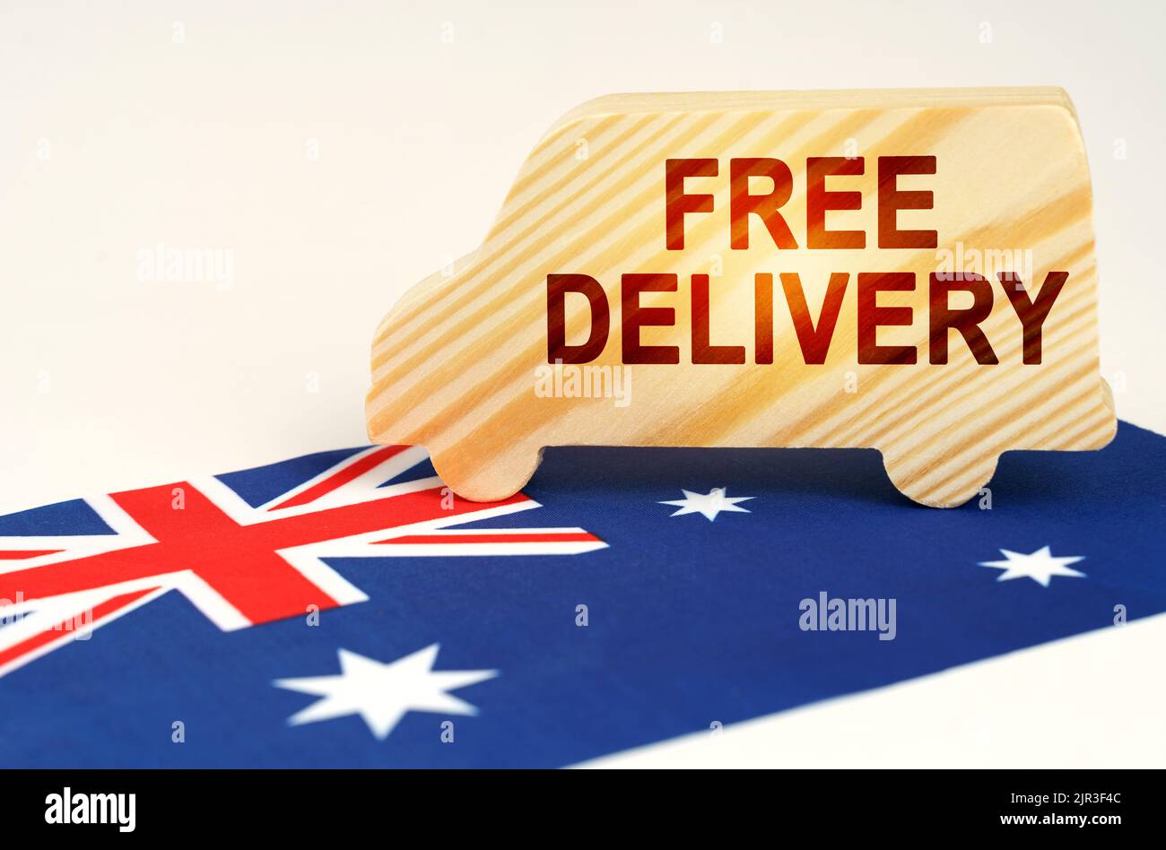 Truck australian flag hi-res stock photography and images - Alamy