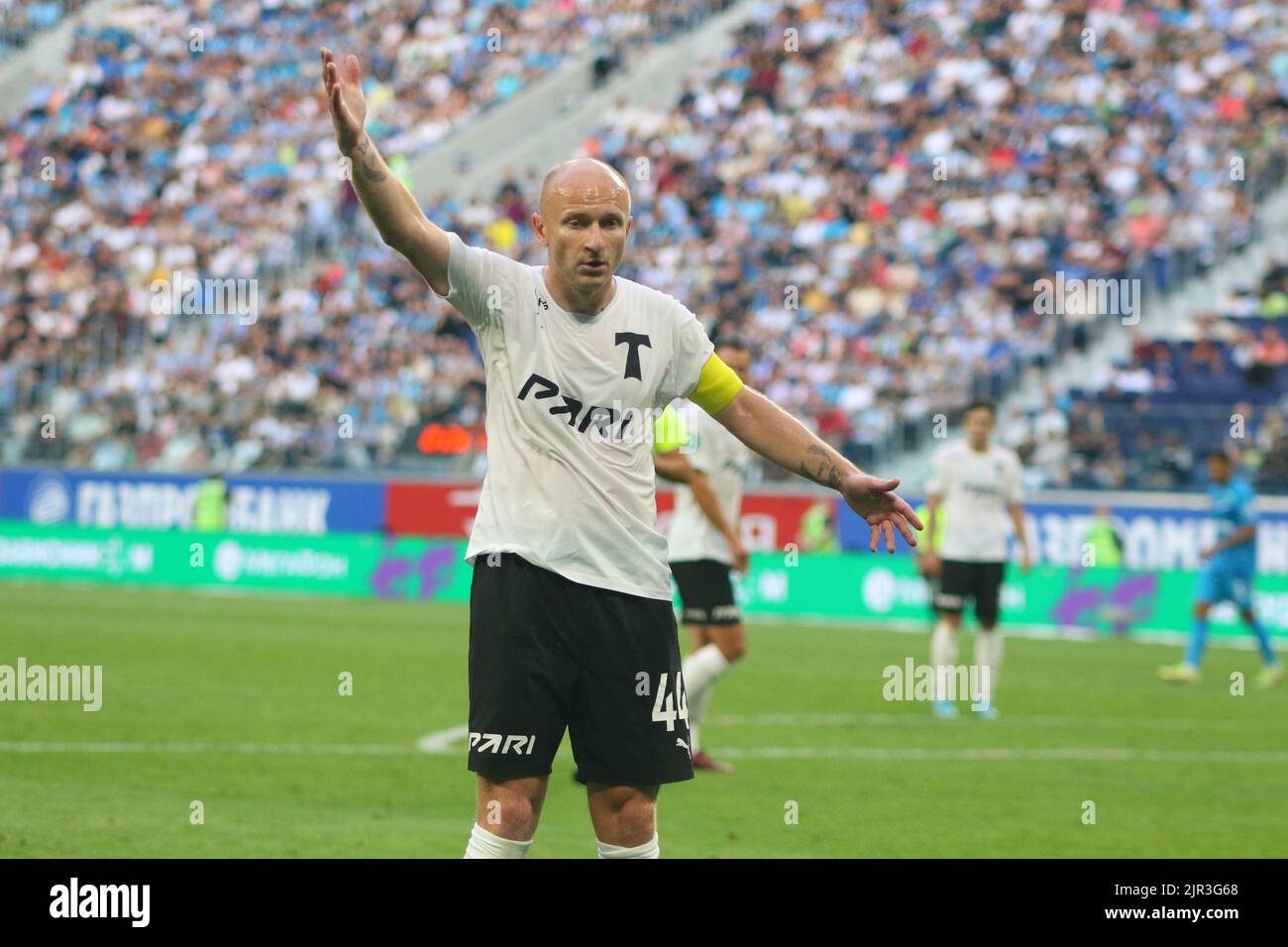 Saint Petersburg, Russia. 21st Aug, 2022. Artem Samsonov (No.44) of ...