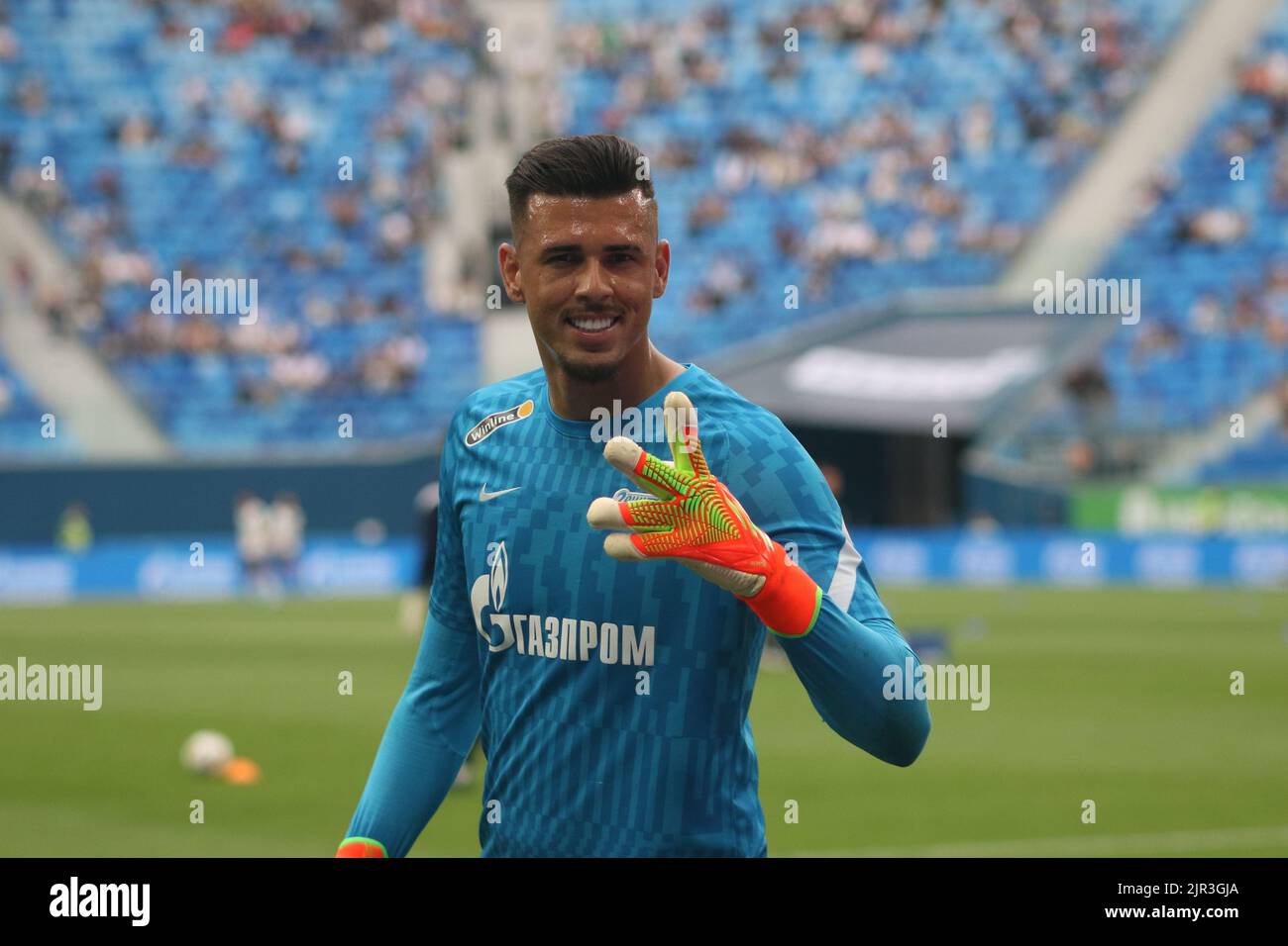 Ivan Quaresma da Silva, commonly known as Ivan (No.1) of Zenit seen in ...