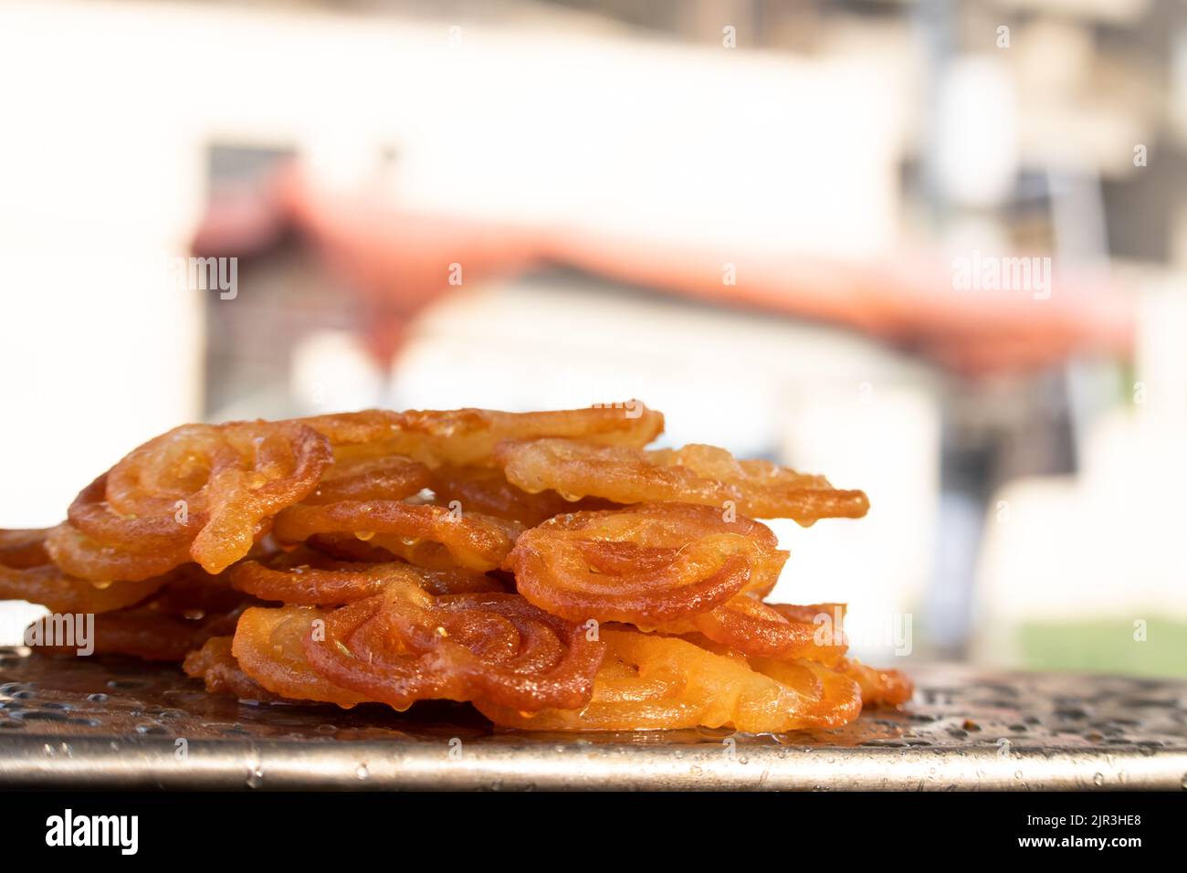 Fresh Cooked Hot Rasdar Jalebi Also Known As Jilapi, Jilebi, Jilipi ...
