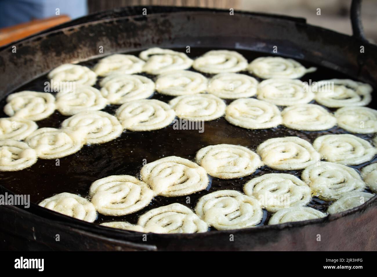 Fresh Spiral Concentric Cirle Shaped Jalebi Also Known As Jilapi ...