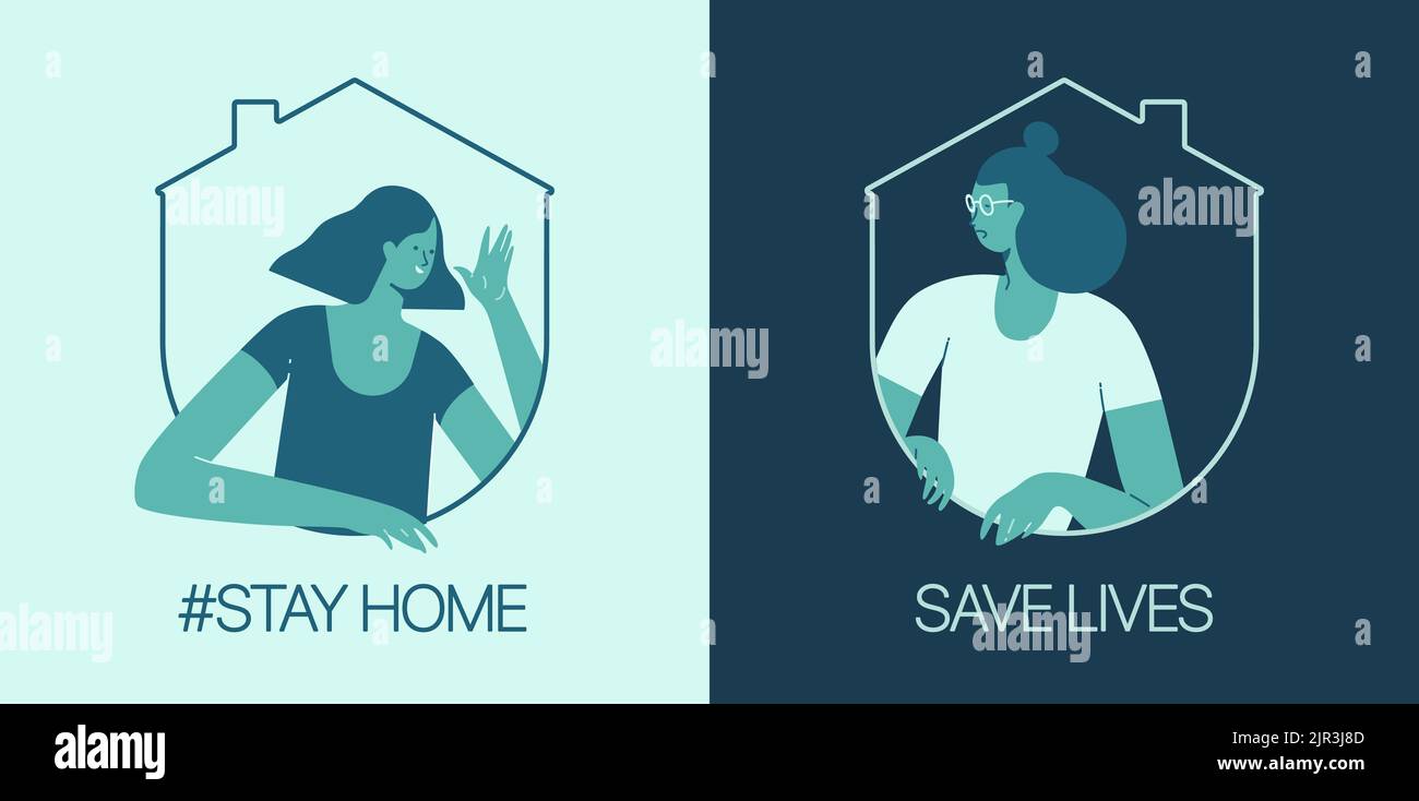Stay at home, save lives. Social Media campaign aimed at preventing the ...