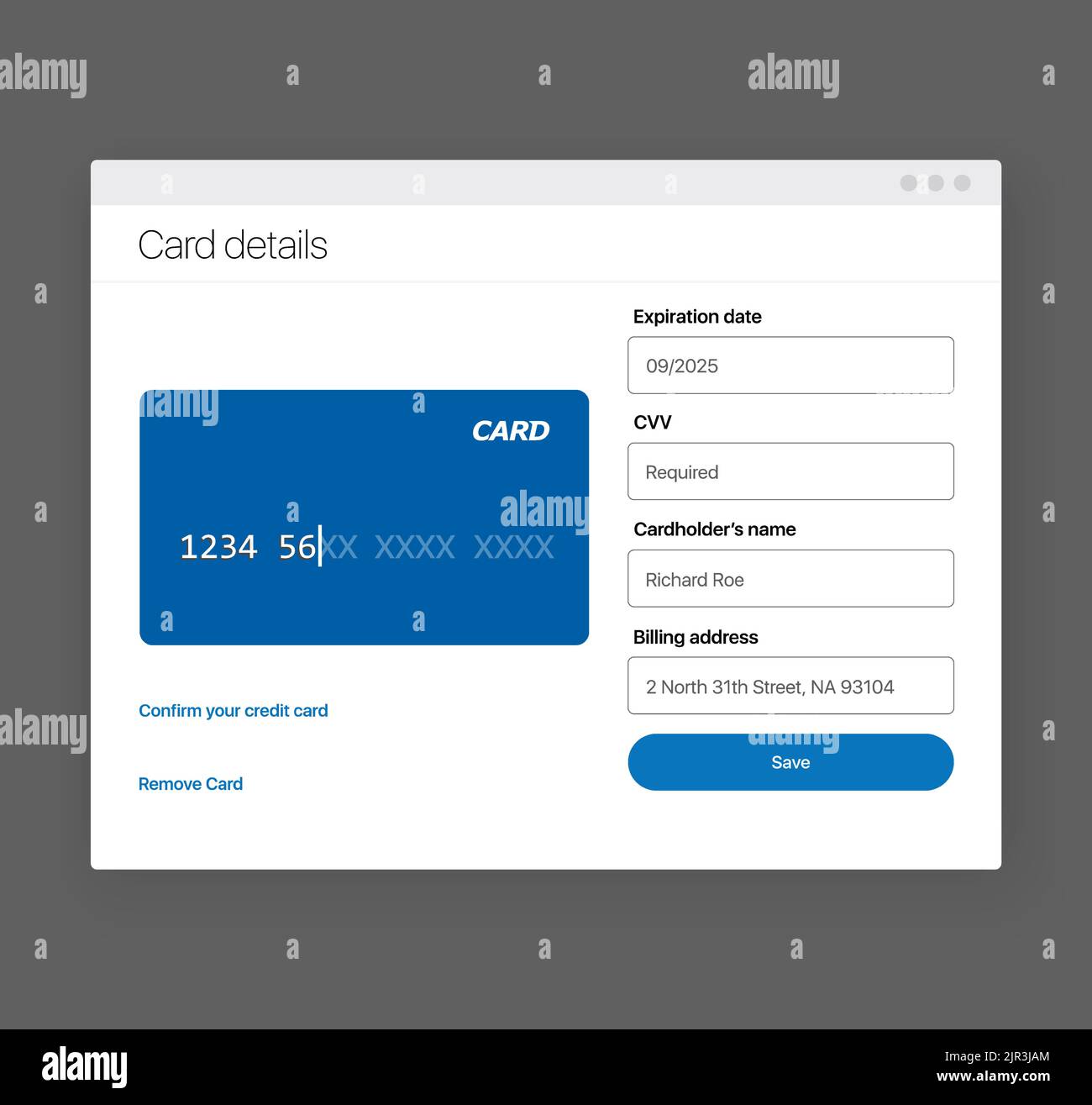 Add bank card. Payment methods design concept. Link Your Bank Account ...