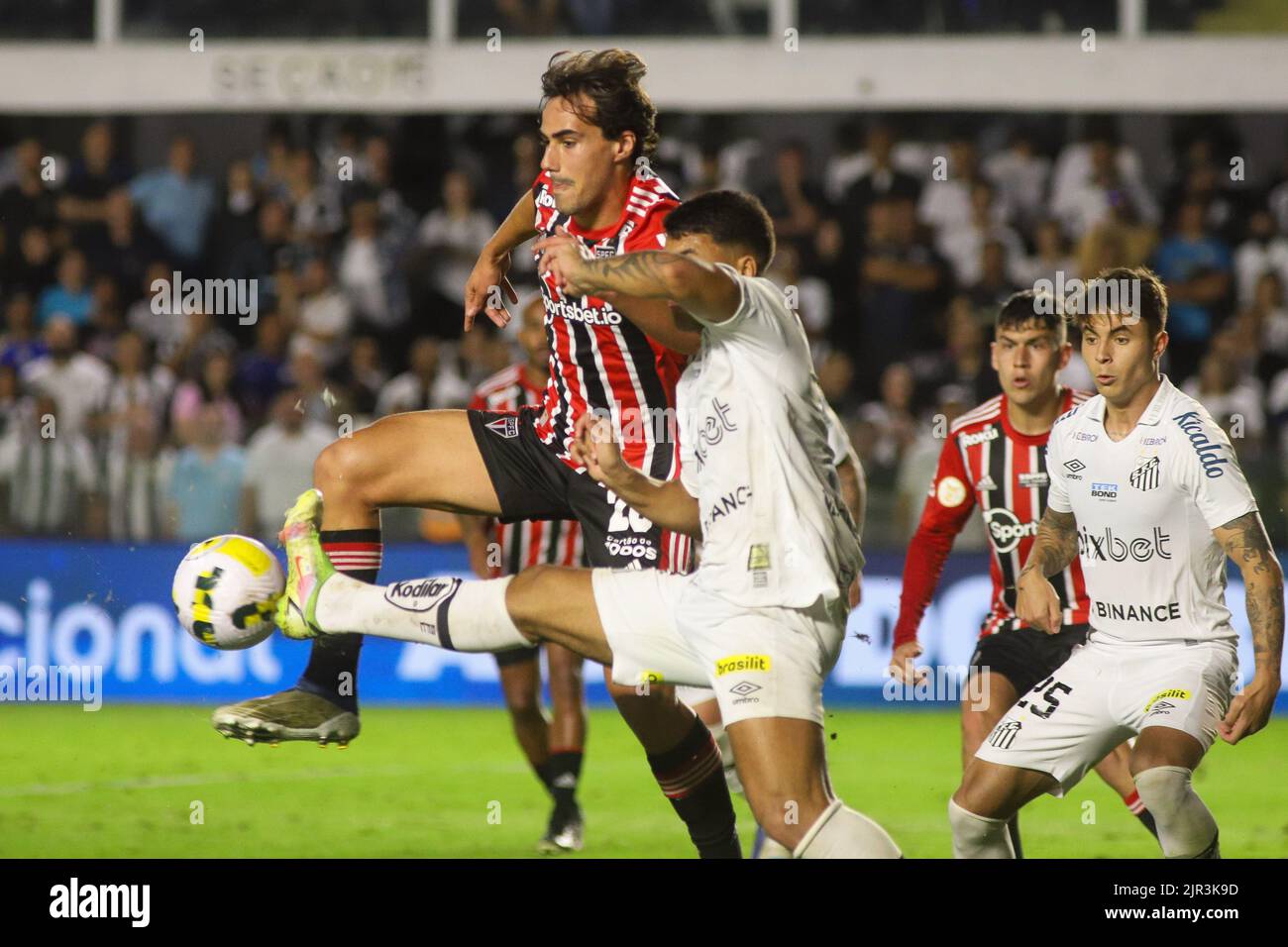 SP - Santos - 08/21/2022 - BRAZILIAN A 2022 - SANTOS X SAO PAULO - Igor ...