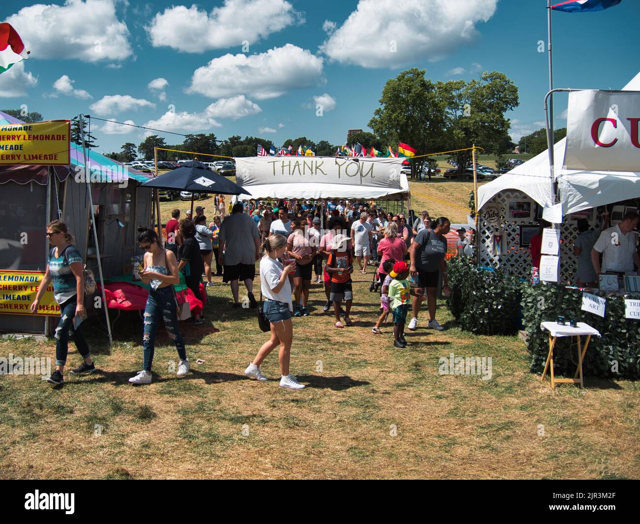 Kansas City Missouri - August 20, 2022 - Ethnic Enrichment Festival at Swope Park Stock Photo ...