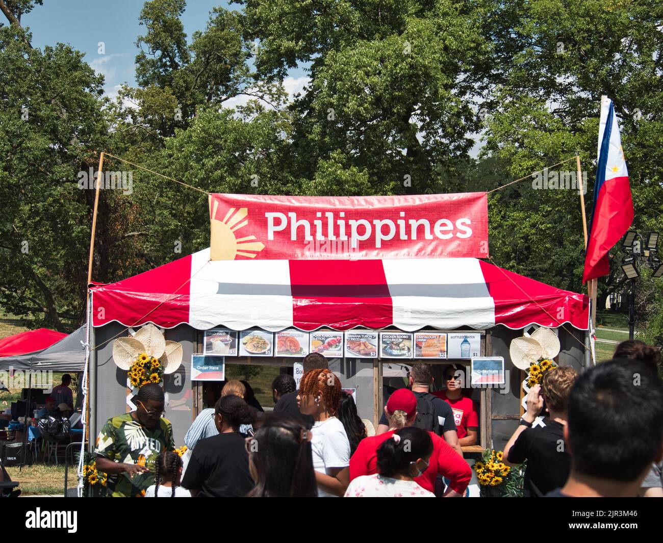 Kansas City Missouri - August 20, 2022 - Ethnic Enrichment Festival at Swope Park Stock Photo ...
