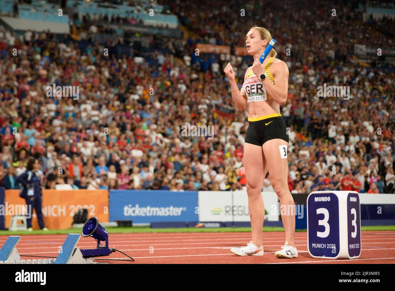 Munich, Germany, ,21.8.2022, European Championships Munich 2022 ...