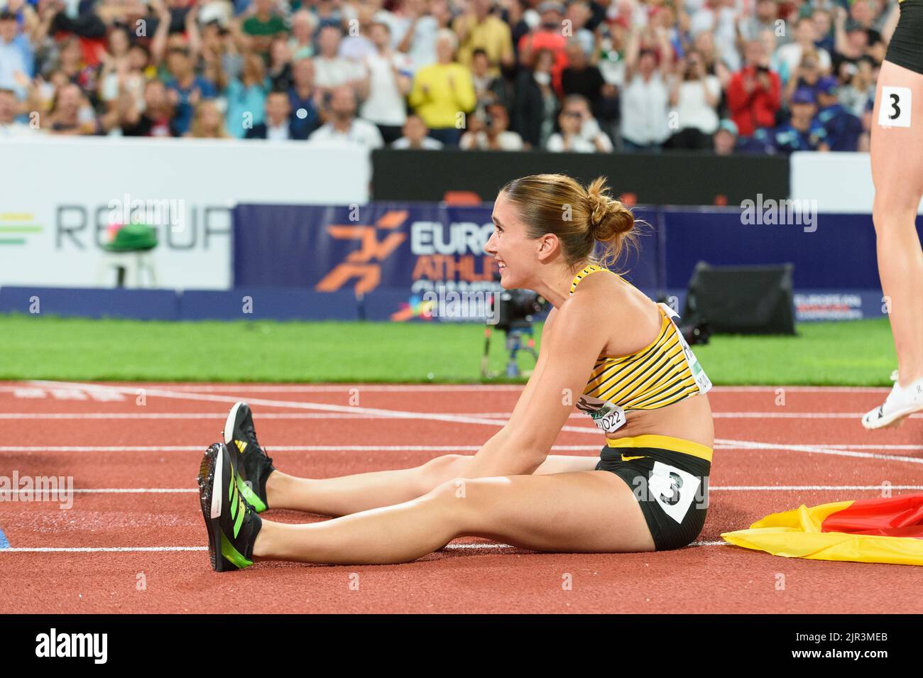 Munich,Germany, August 22, 2022: Olympiastadion, European Championships ...