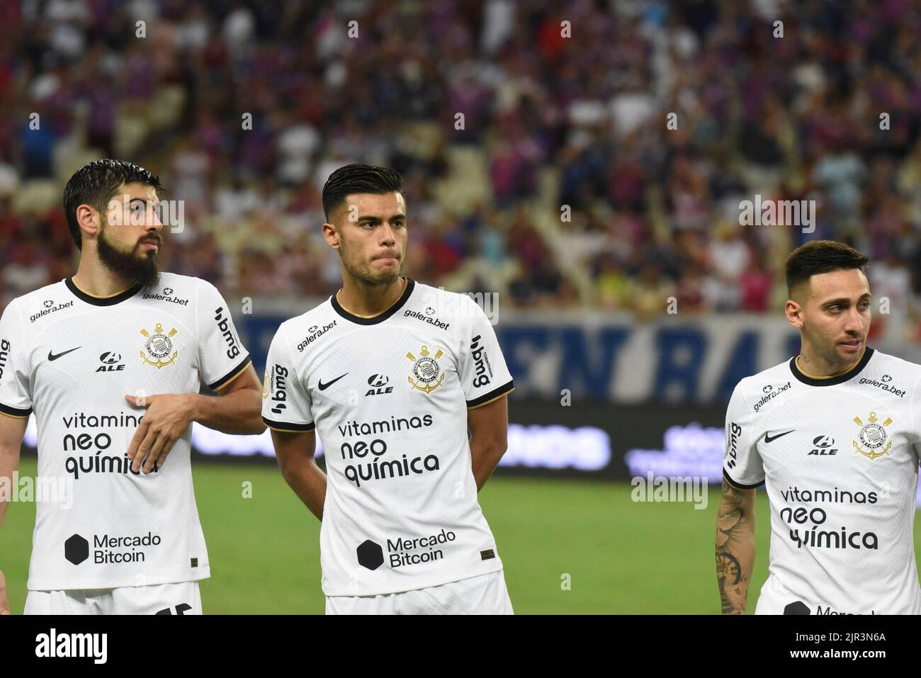 Fortaleza, Brazil. 21st Aug, 2022. of Corinthians during the Campeonato ...