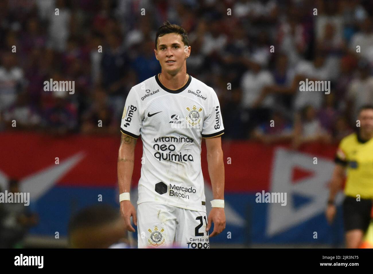 Fortaleza, Brazil. 21st Aug, 2022. of Corinthians during the Campeonato ...