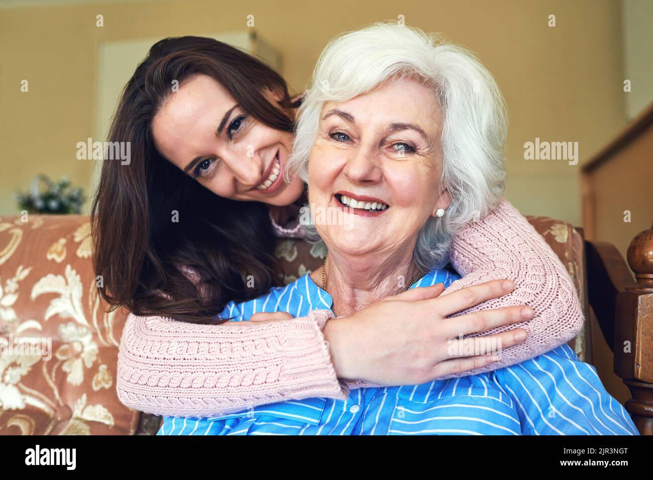 Grandmothers are the best friend you can learn from. a senior woman and ...