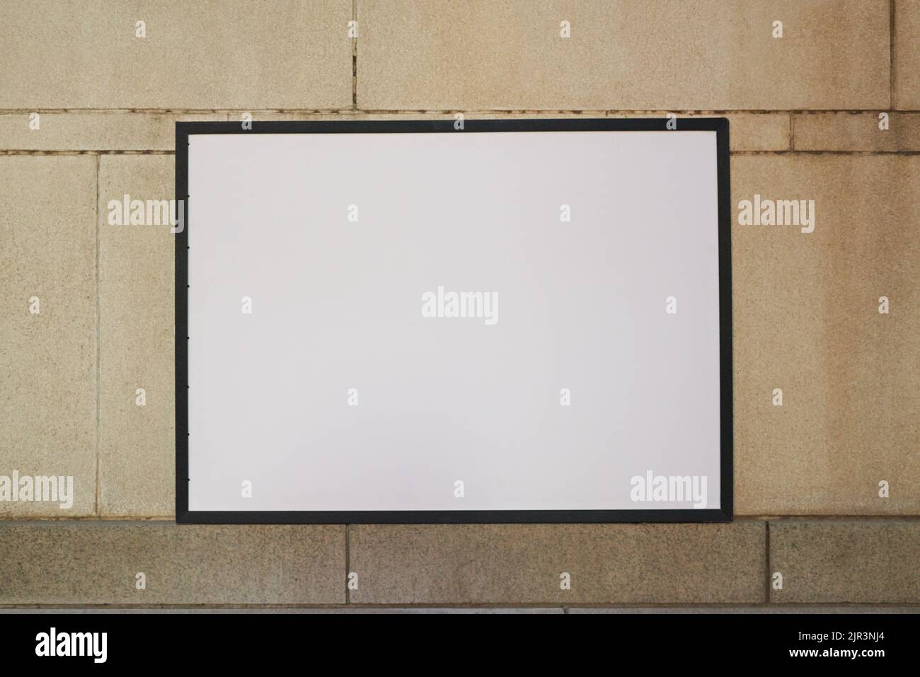 Empty space poster hi-res stock photography and images - Alamy